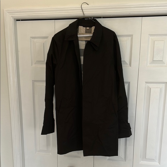 Burberry | Jackets & Coats | Burberry Black Trench Coat With ...